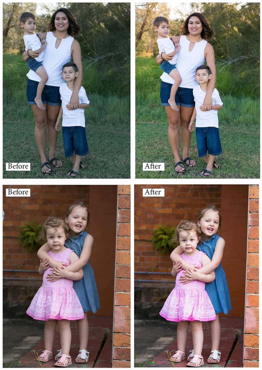 Before After Examples Of Edited Photographs Fort Lauderdale Before After Examples Of Edited Photographs Fort Lauderdale
